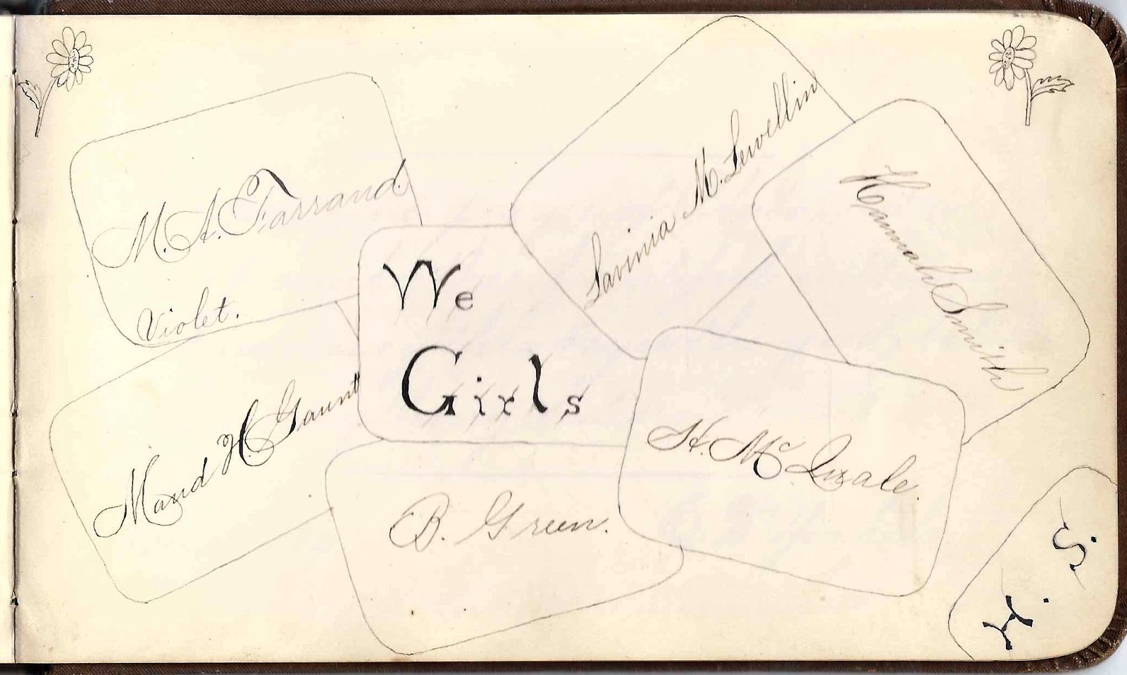 Heirlooms Reunited: 1880s Autograph Album of Hannah H. Smith of the ...
