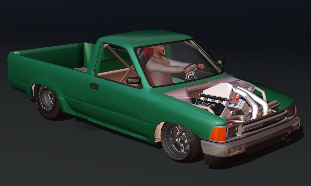 Virtual Stance Works - Toyota Hilux Drift or Drag mod