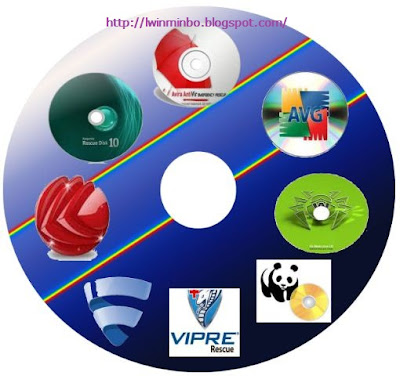 လြင္မင္းဗိုလ္(နည္းပညာ): Rescue CDs from Kaspersky, Avira, AVG, Bit ...