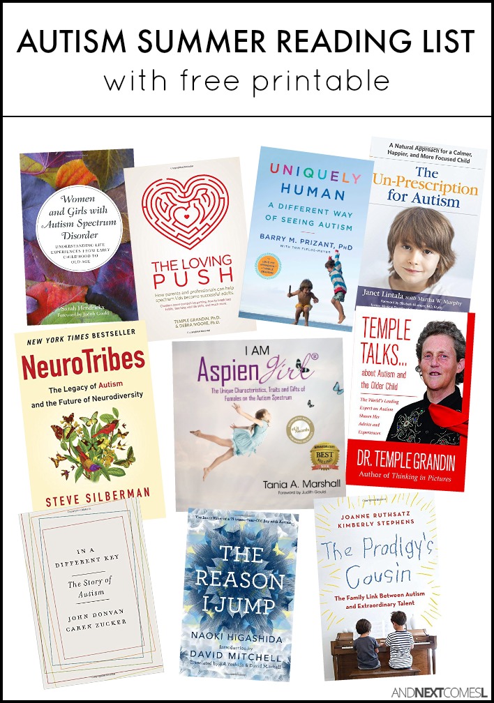 Autism Summer Reading List {Free Printable} | And Next Comes L ...