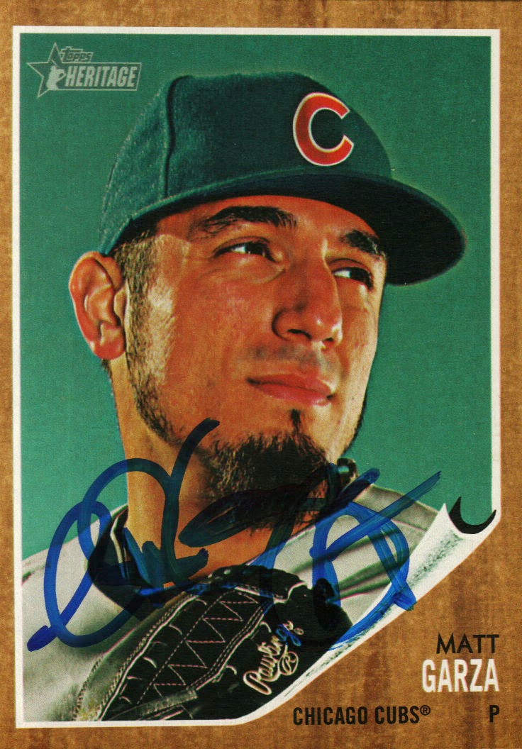 Jackson's Autographs: Autographed card of the Week 12/7/14: Matt Garza