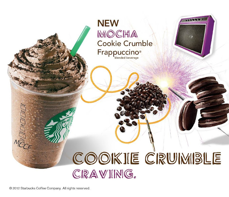 Reaching Out, Reaching Up ☆: Starbucks Mocha Cookie Crumble Frappuccino