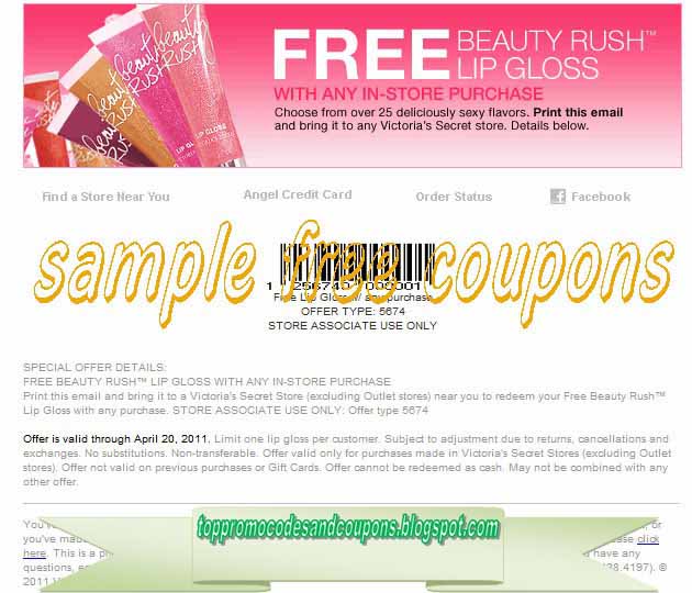 Free Promo Codes and Coupons 2023: Victoria's Secret Coupons