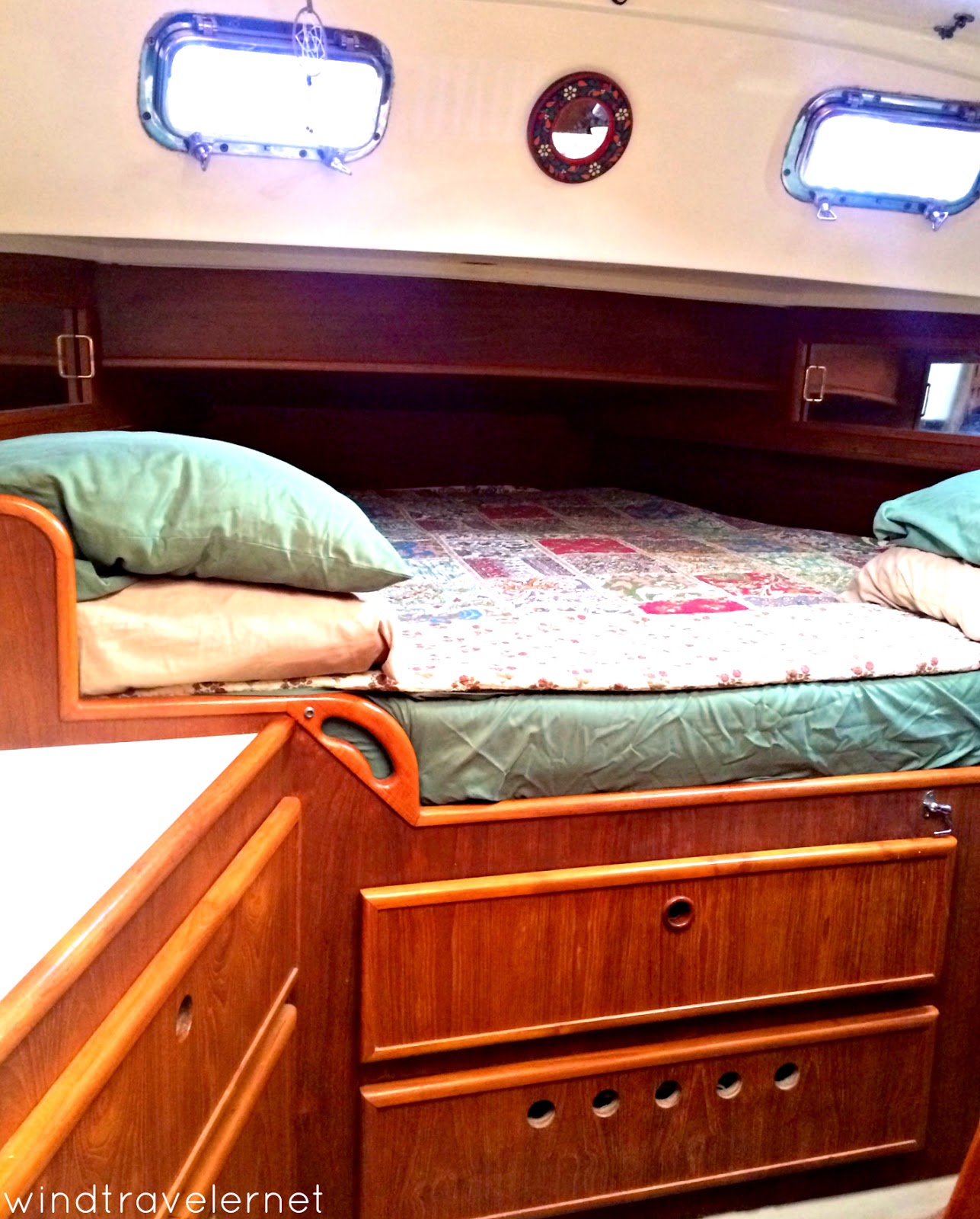 Windtraveler: Our Boat Interior: A Photo Tour