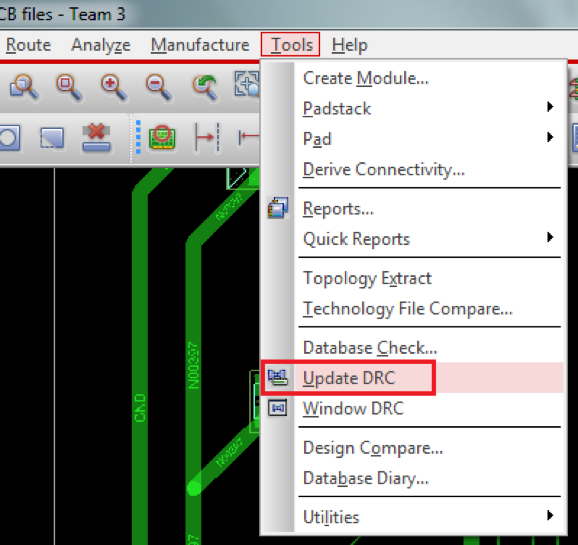 Running Design Rules Check in Cadence PCB Editor | Embedded Systems ...