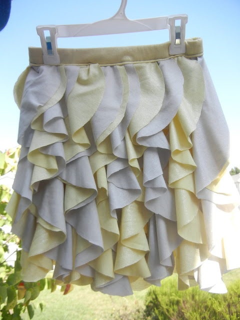 Coconut Love: Lil Boo Blue's Cascading Ruffle Skirt, Adapted