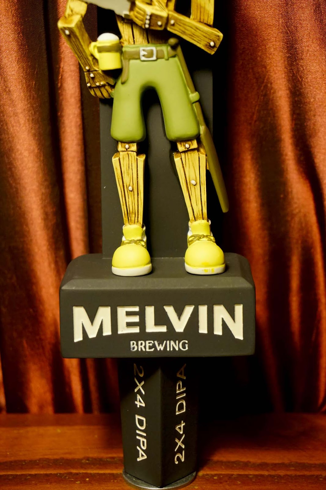 Tap Handle #617: Melvin Brewing - 2x4 DIPA