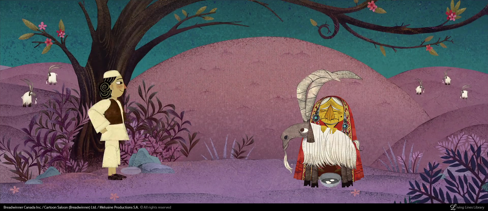 Living Lines Library: The Breadwinner (2017) - Concept & Production Art