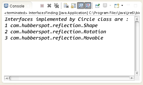 How to determine Interfaces implemented by a class dynamically using ...