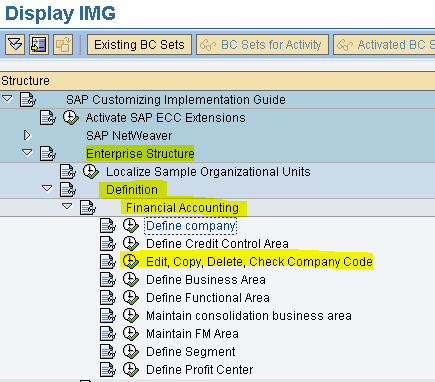 SAP - FICO MODULE LEARNING: Define Company Code