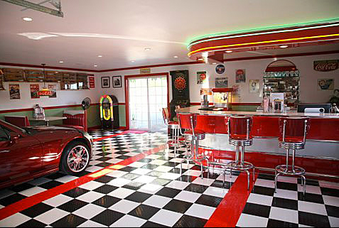 C1 Vette: 50's Garages