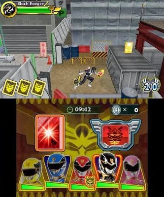 Irsyad's Way: Power Rangers Megaforce 3DS Game to Feature Mighty ...