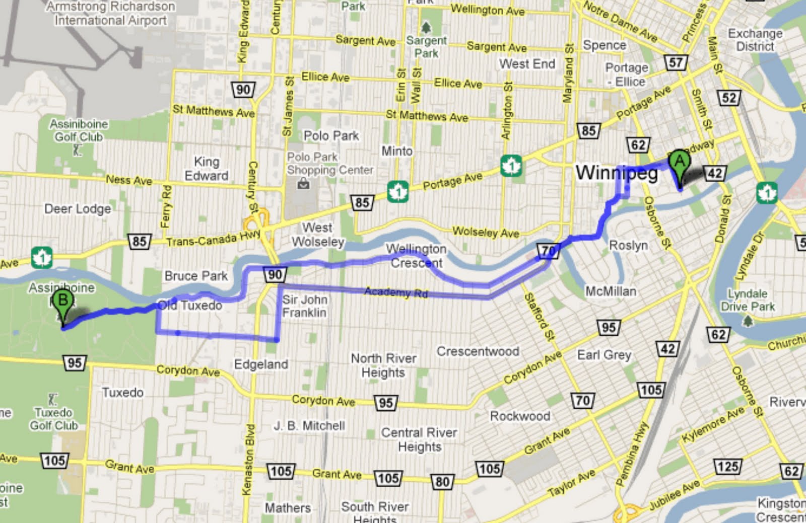 Peglegged - Exploring Winnipeg, one run at a time