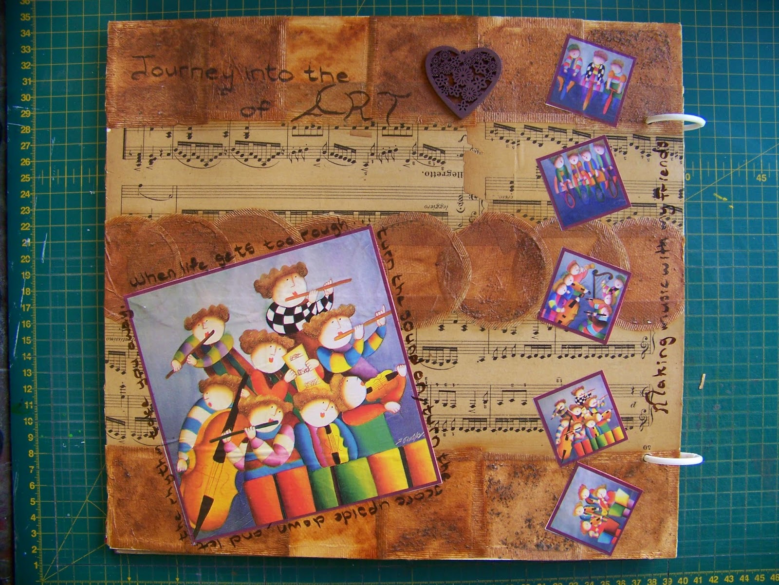 A Pretty Talent Blog: Compiling a Masonite Album Part 3 of 3