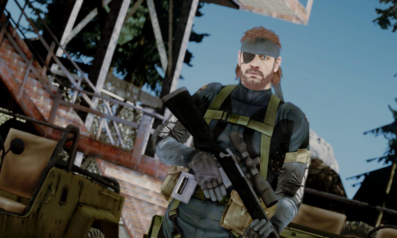 Ivmods-script: Metal Gear Solid V Ground Zeroes Big Boss SV Sneaking suit