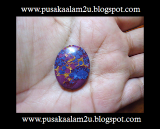 Pusaka Alam Ghaib Dan Mistik: Batu Fairuz Ungu Pelangi