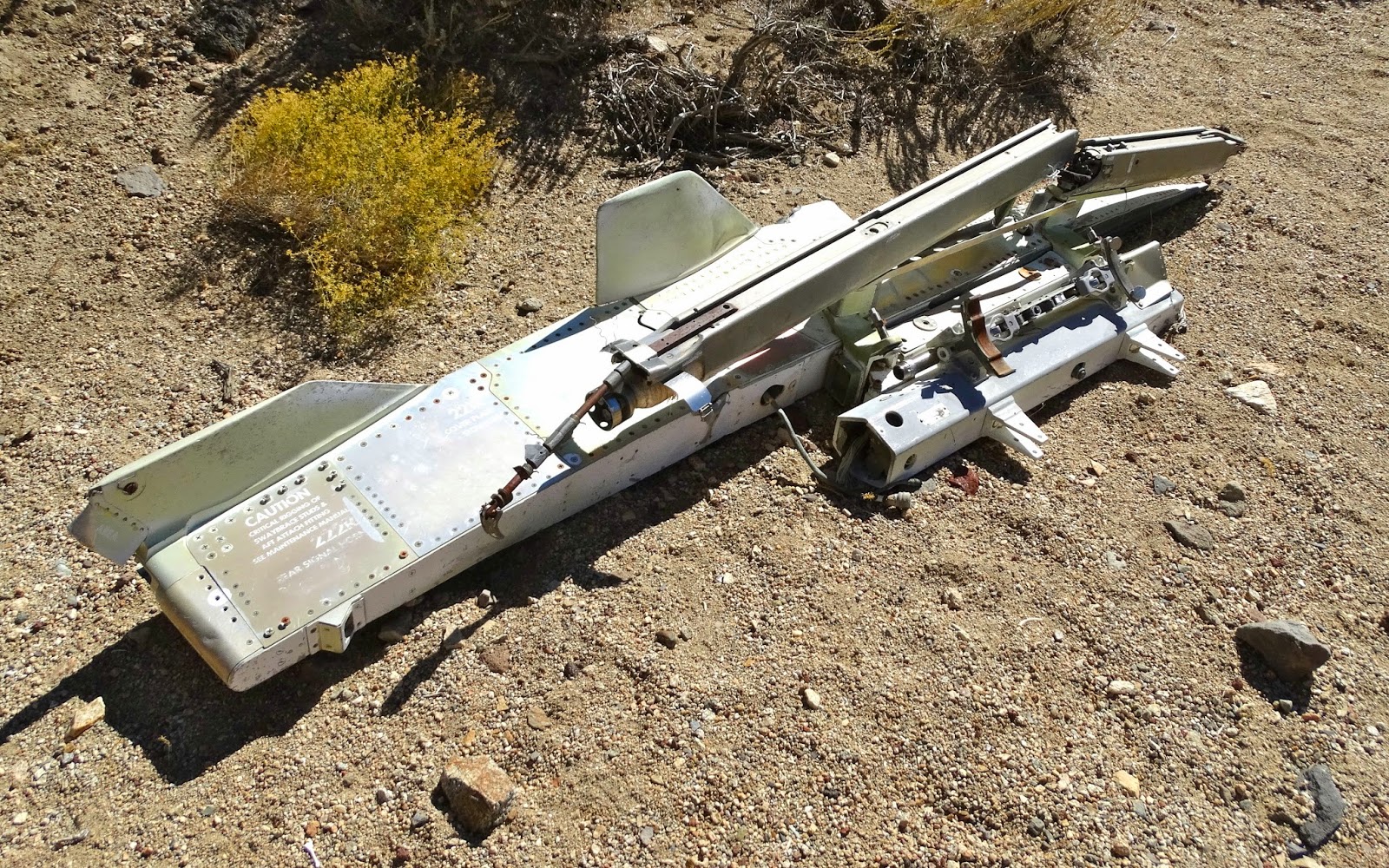 Our Four Wheel Camper: Centennial Flat, Part 1 - "Weapons pylon from an F4"