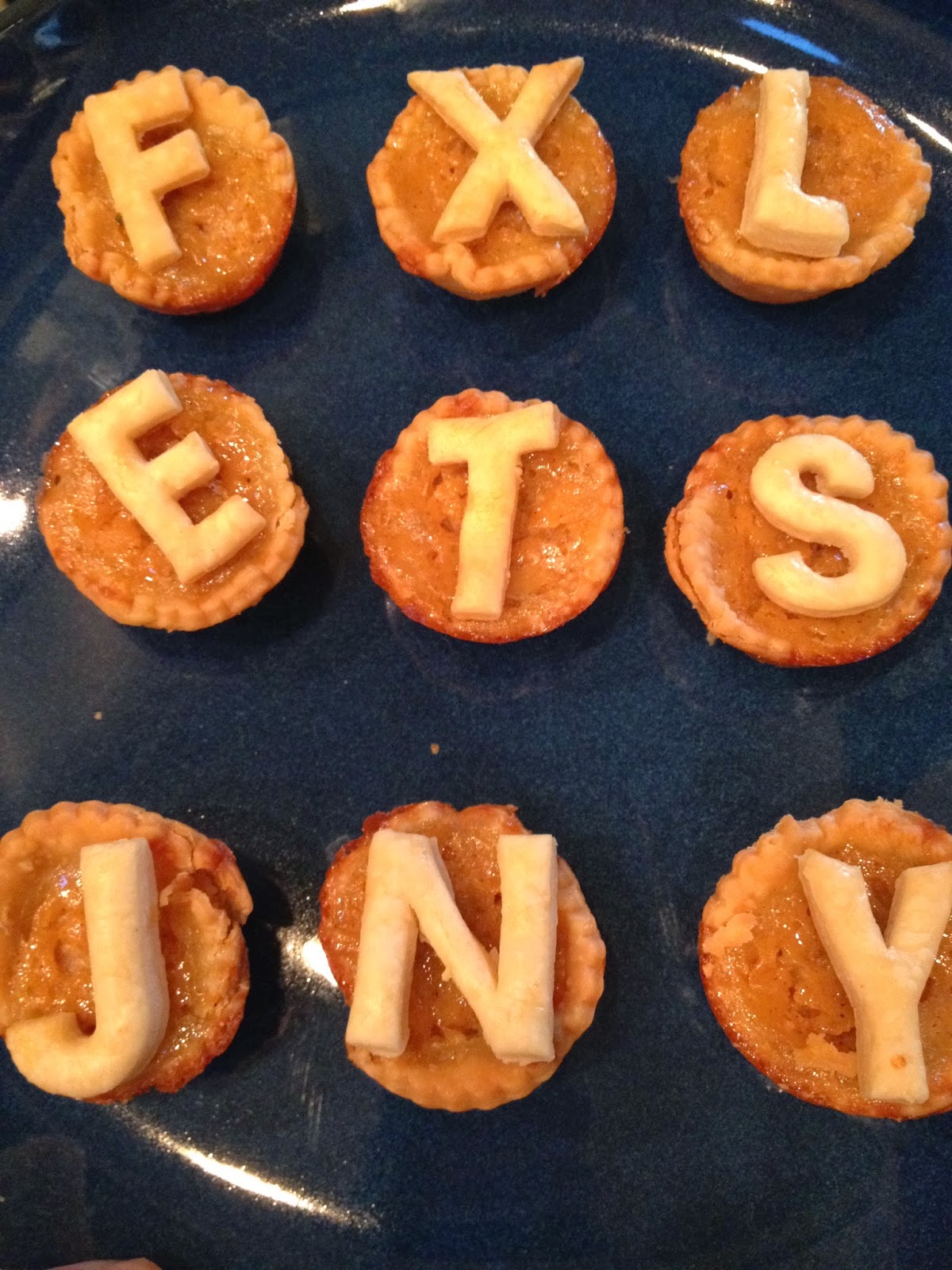 Playful Creations: Alphabet Pies