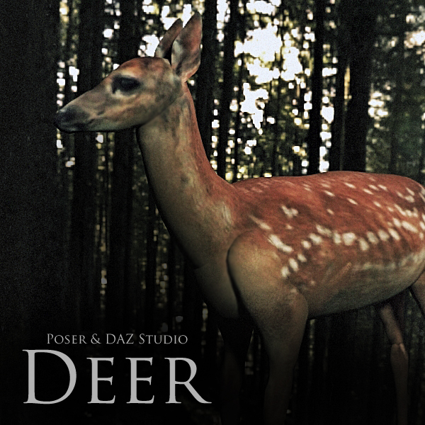 Digital Creations - Poser and DAZ Studio content: FREE Deer Prop for ...