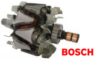 ALTERNATORS-STARTERS: F00M131670 BOSCH-ROTOR, ALTERNATOR