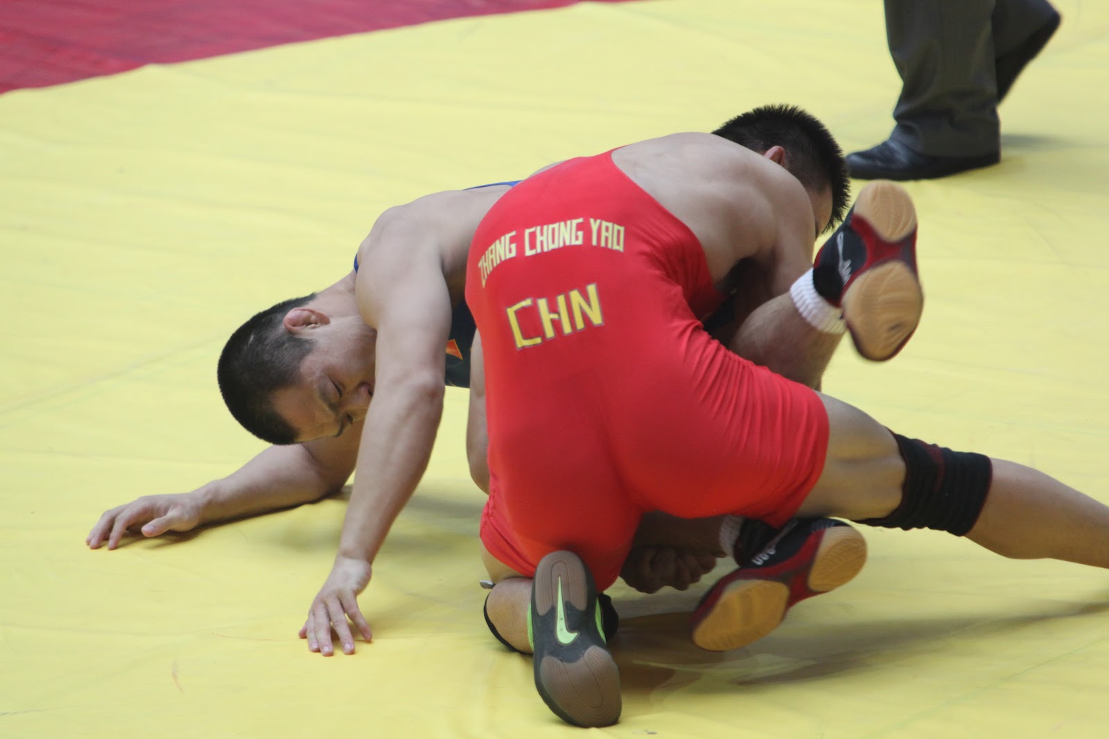 Asia Battle: Chinese wrestlers 96kg