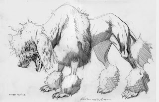 Killer Ang Lee HULK Dog Concept Art by Sang Jun Lee and Kevin Nowlan ...