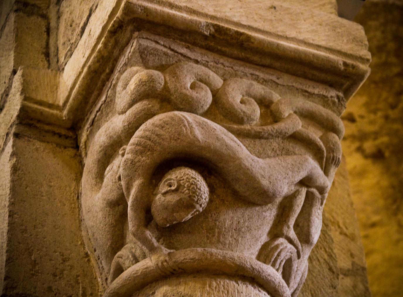 L'art roman ; passionnément: Mon image de la semaine (20) L'acrobate d ...