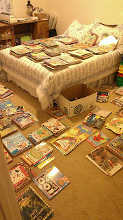 Teaching Is Sweet: Book Sorting and Before Classroom Pictures