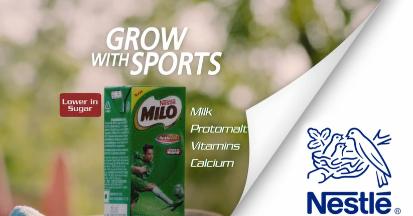 MILO cocoa-malt milk beverage new ad campaign GROW WITH SPORTS by ...