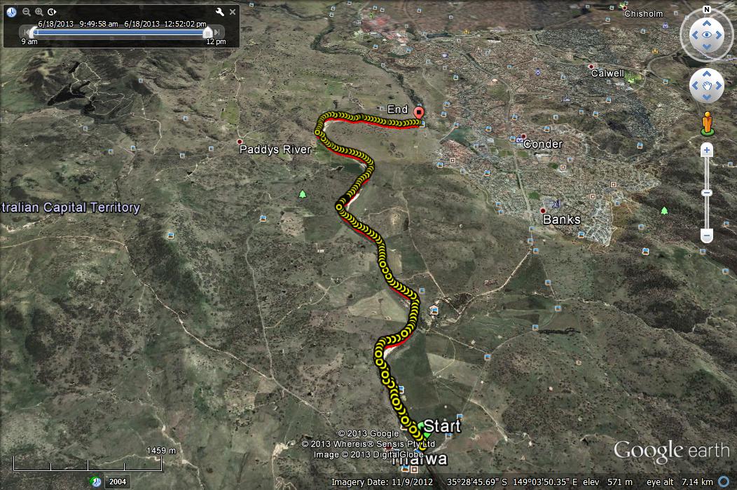 ROCK'S ADVENTURES: AUSTRALIA - CANBERRA - THARWA BRIDGE TO POINT HUT ...
