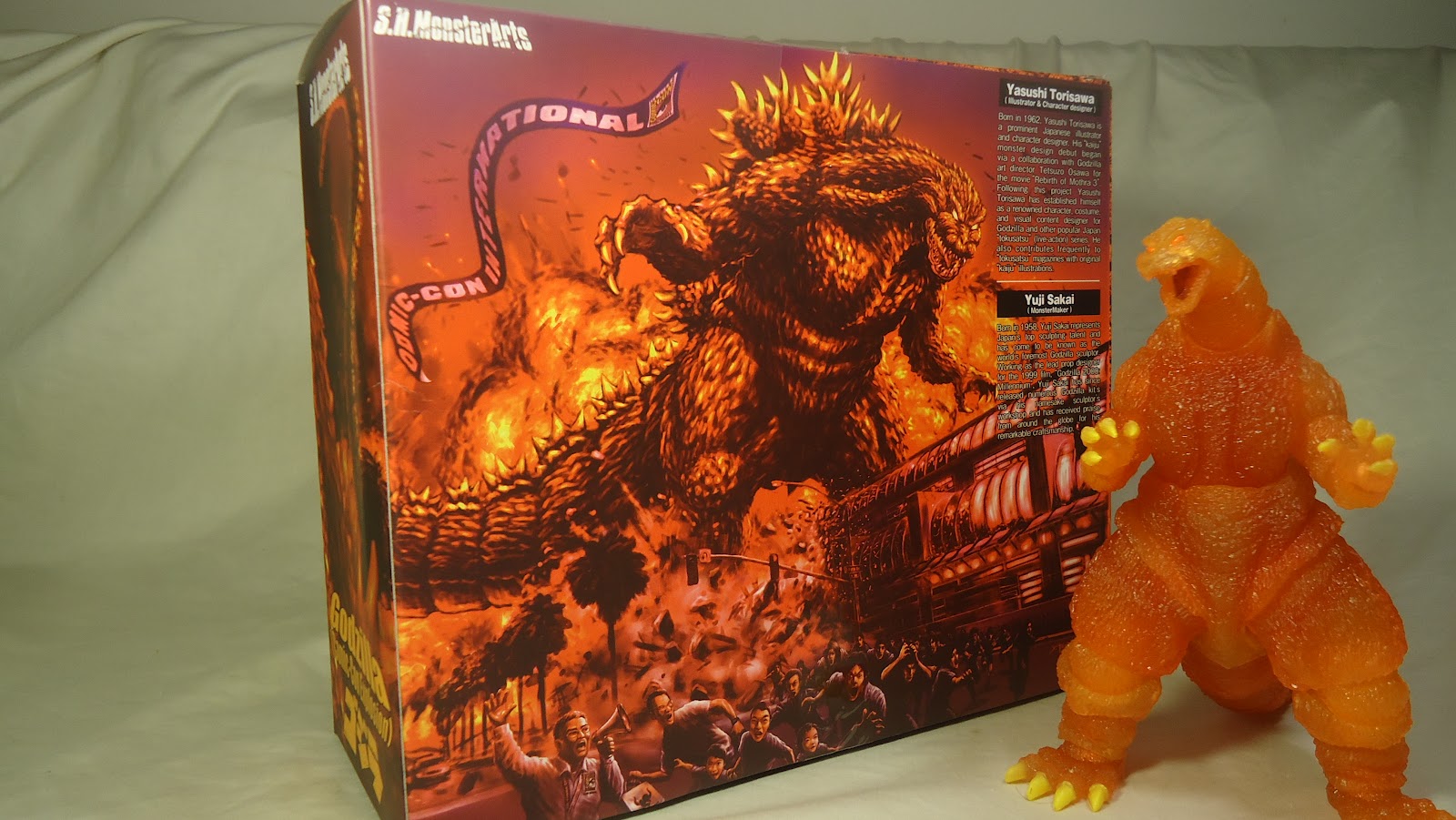 Import Monsters: Review: S.H. Monsterarts SDCC Exclusive Godzilla ...