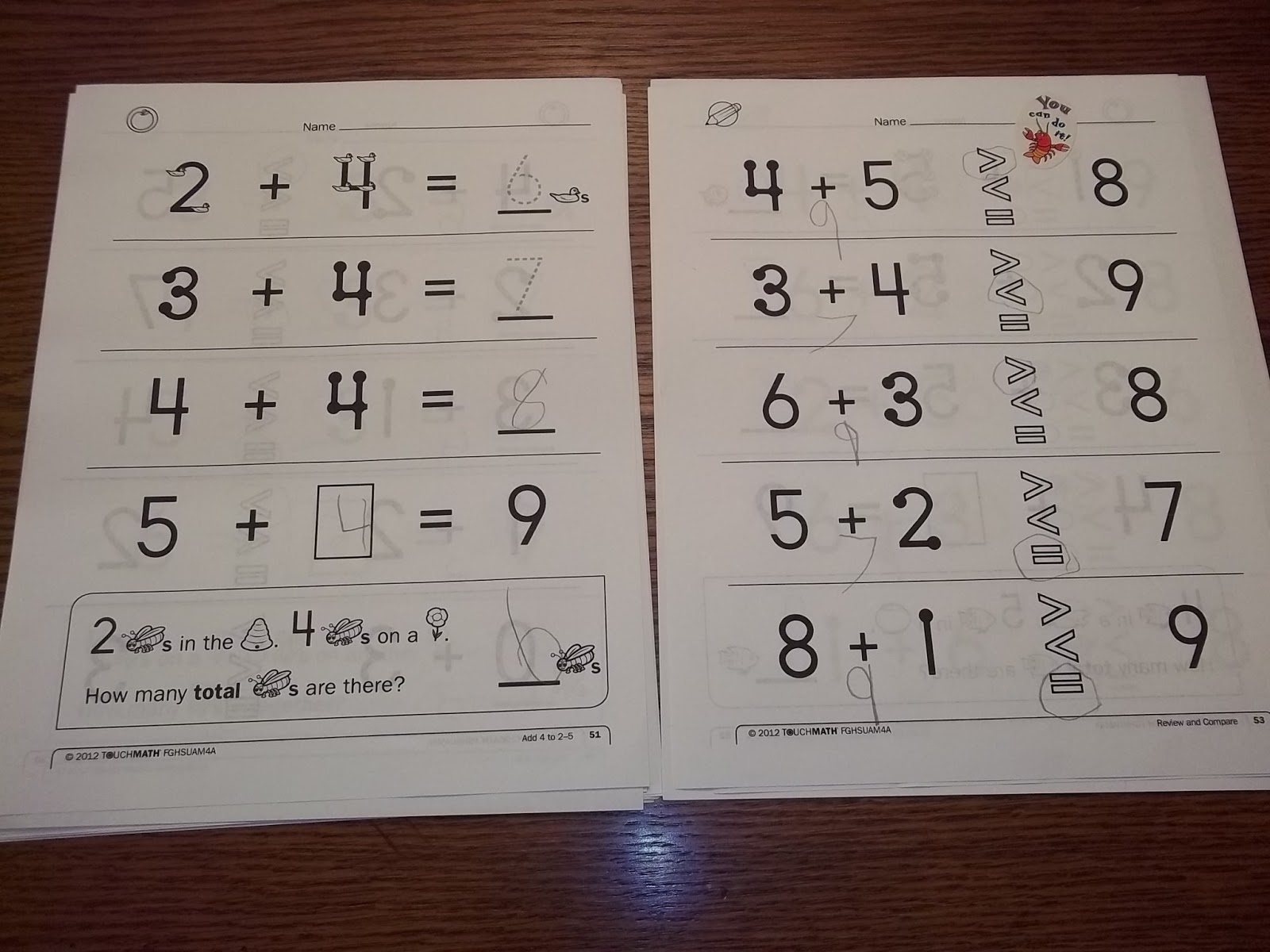 Family, Faith, and Fridays: CREW REVIEW- TouchMath