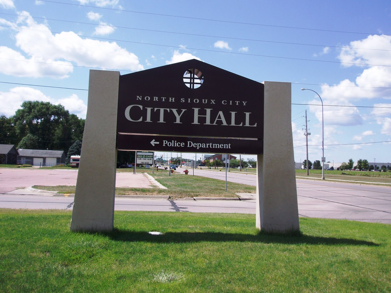 History and Culture by Bicycle: North Sioux City City Hall