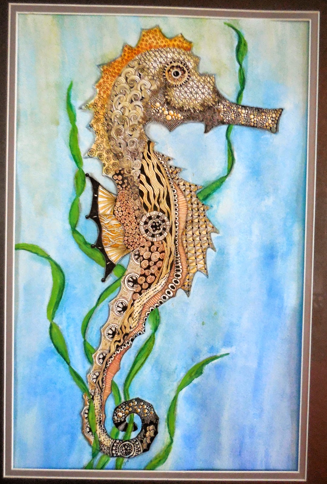 Sea"ZEN"ing: Zentangle Inspired Art