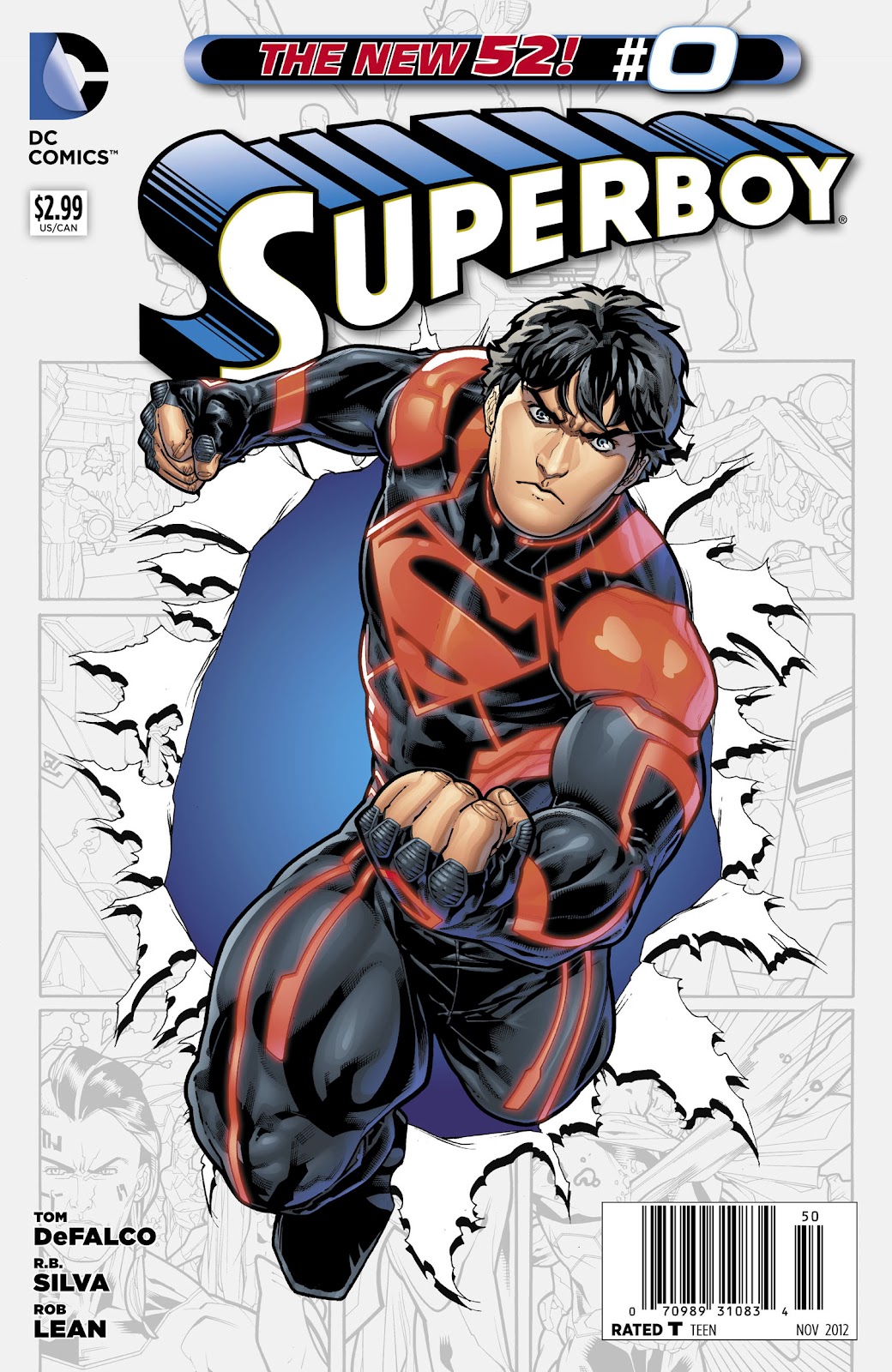 Supergirl Comic Box Commentary: Review: Superboy #0