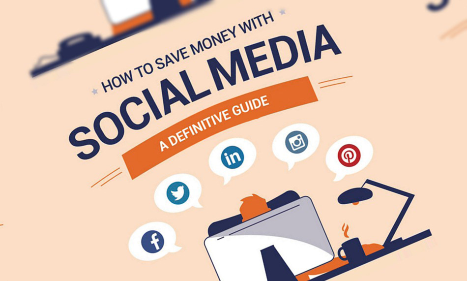 How to Save Money with Social Media - infographic / Digital Information ...