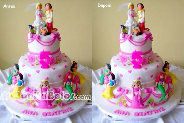 I Design - Arte Manual e Digital: Remoção de marca d'agua - Bolo de ...