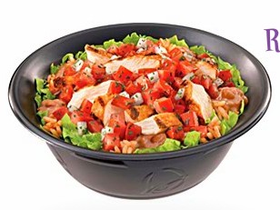 What You Really Get: Taco Bell - Fresco Zesty Chicken Border Bowl