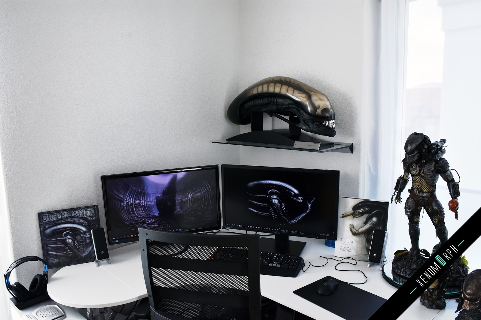 Coolprops Alien 1 Life-Size replica prop bust - approved by H.R. Giger ...