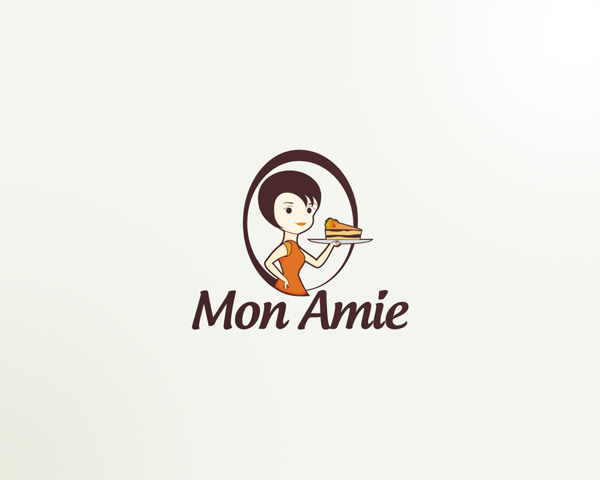 Mon Amie Logo Design ~ Fajar Rakhman