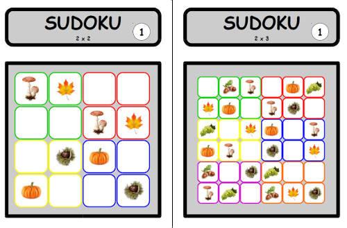 Crapouillotage: JEU : Sudoku de l'automne