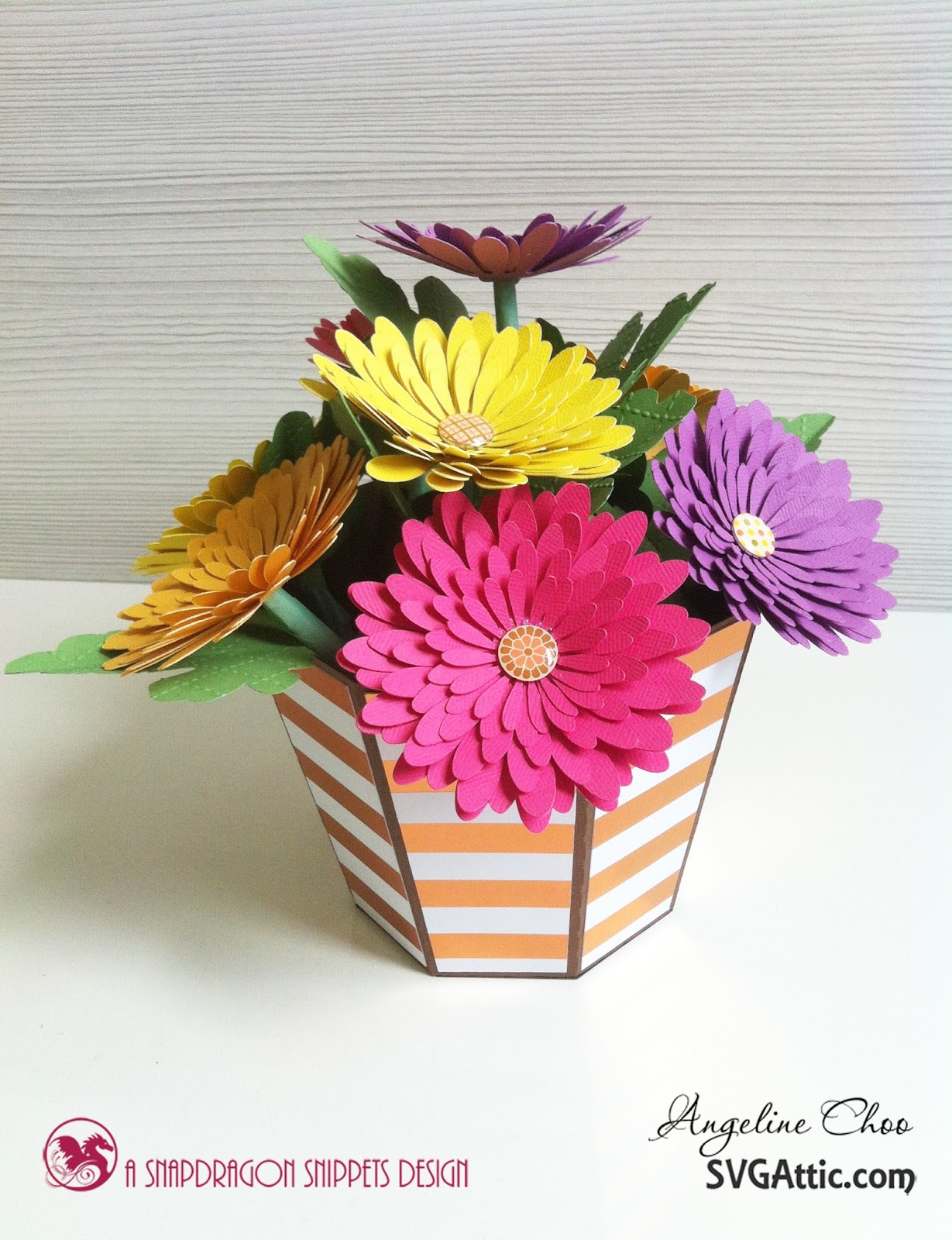 SVG Attic Blog: Bucket full of Flowers ~ with Angeline Choo