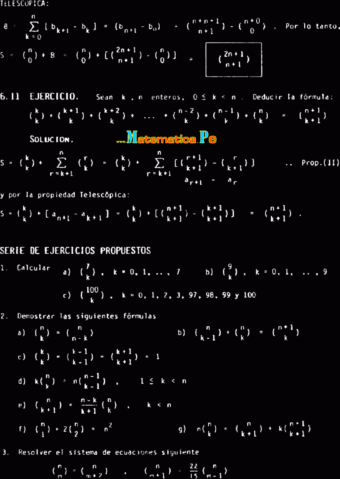 NUMEROS COMBINATORIOS PROBLEMAS RESUELTOS Y DEMOSTRACIONES PDF NUMEROS COMBINATORIOS PROBLEMAS RESUELTOS Y DEMOSTRACIONES PDF