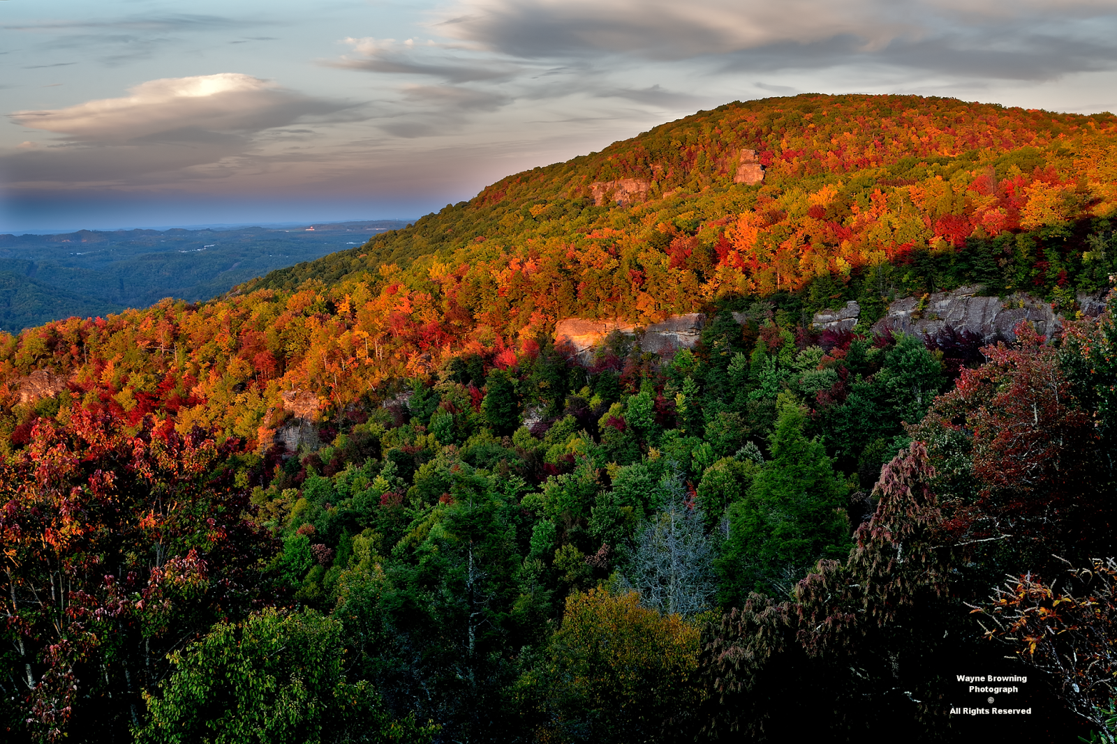 The High Knob Landform: Beauty Of Autumn 2015 In High Knob Massif