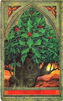 Rowan Tarot: Green Man Tree Oracle: Holly