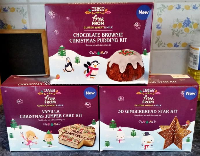 Life As Kim: Free from Baking kits from Tesco.