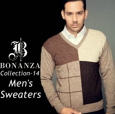 Bonanza Sweaters 2014-15 for Men | Pakistani Men's Sweaters Collection ...