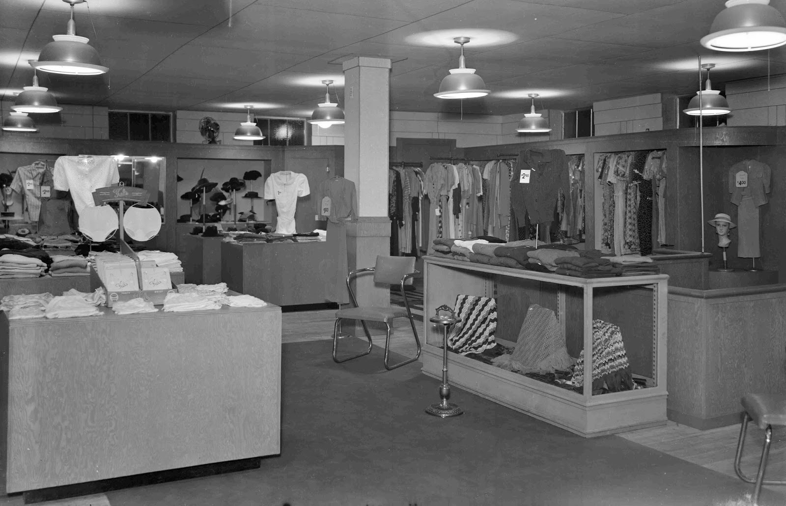 The Rowell Bosse North Carolina Room: Brevard Department Stores Were ...
