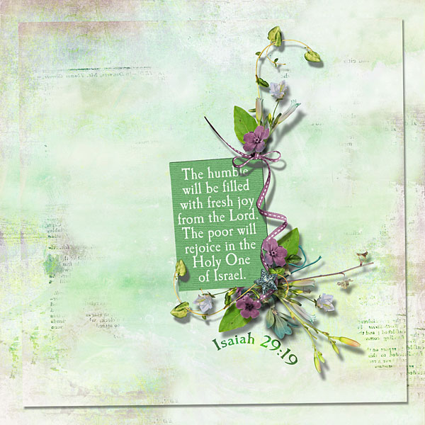 Layout for Today: Fresh Joy