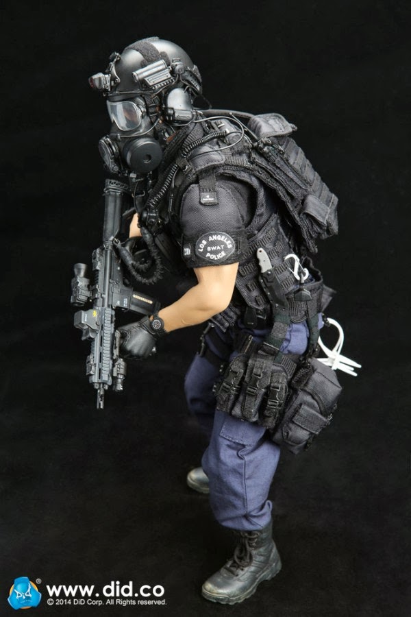 toyhaven: Incoming: DID 1/6 scale LAPD SWAT 12-inch figure with Ryan ...